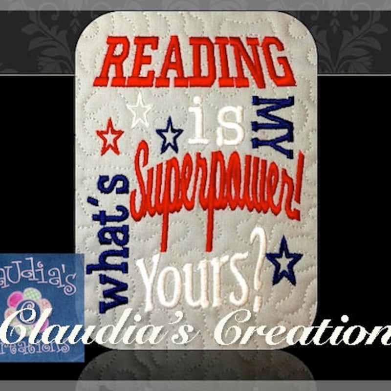 Reading is My Superpower - Etsy