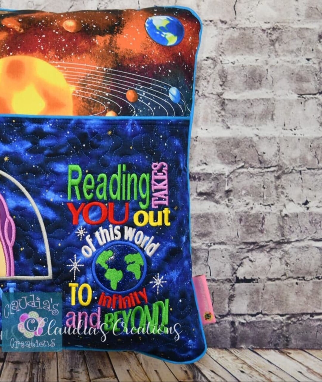 5x7 Reading Takes You Out of This World to Infinity and Beyond - Etsy