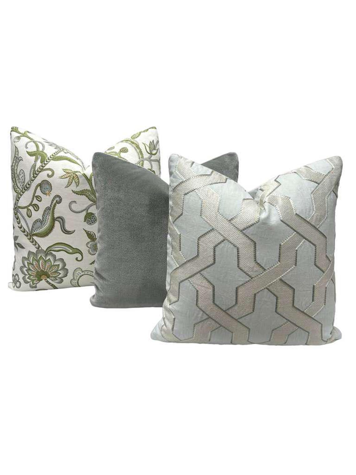 Elizabeth Eakins - Adeline Locke in Multi - Pillow Cover Designer ...