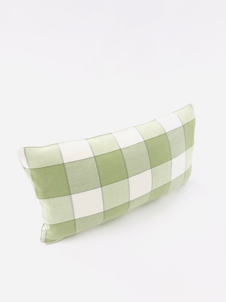 Robert Allen, Kal Plaid in Chive, Decorative High End Pillow Covers ...