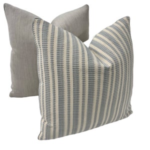 Zak + Fox - Oyo - 08 in Sky Blue Pillow Cover// MADE TO ORDER ...