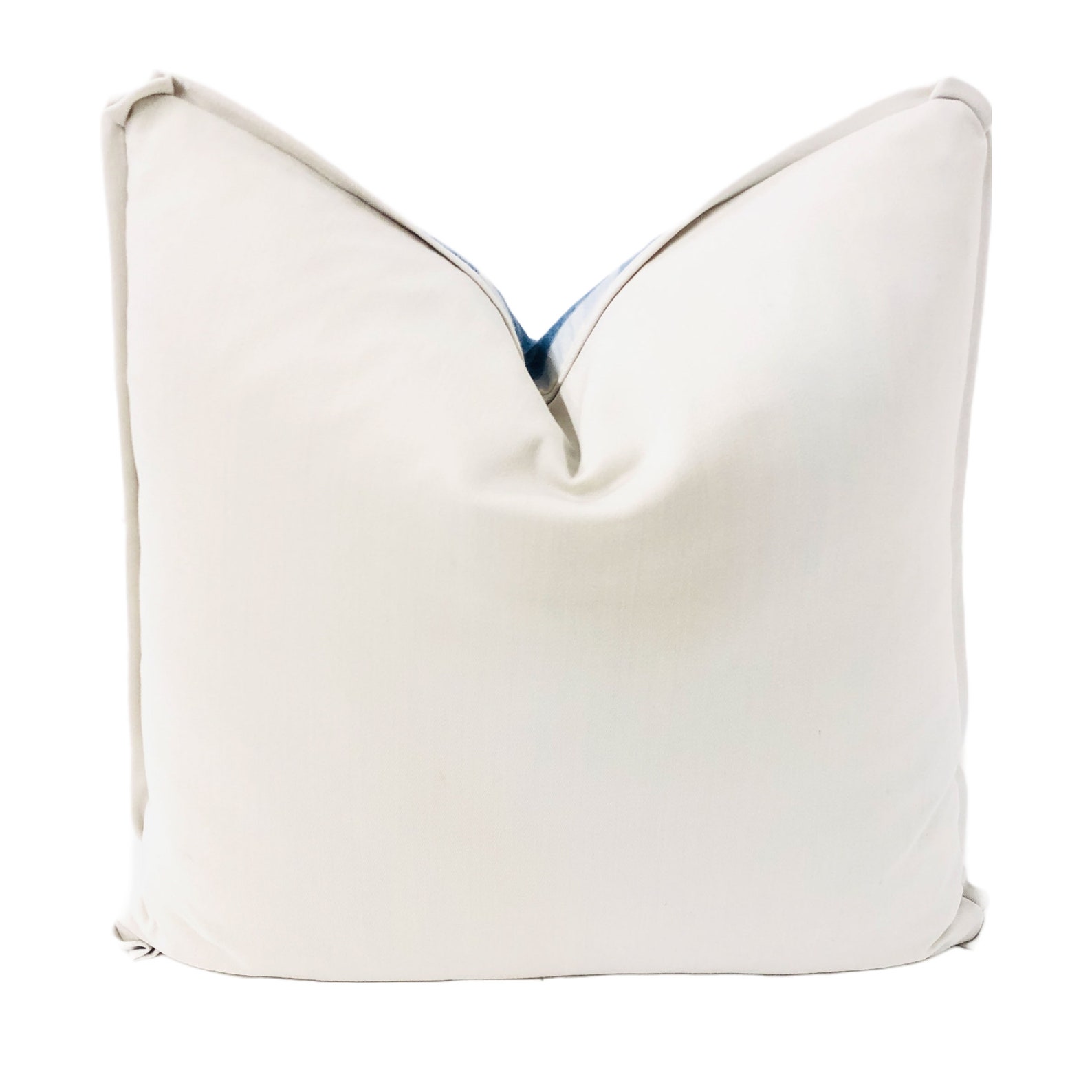 Alpaca Sandra Jordan Prima Alpaca Plaid Blue Wool Pillows - Etsy