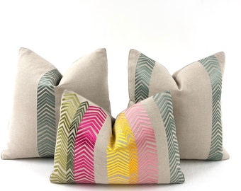 Christopher Farr Decorative High End Pillow Covers Designer | Etsy