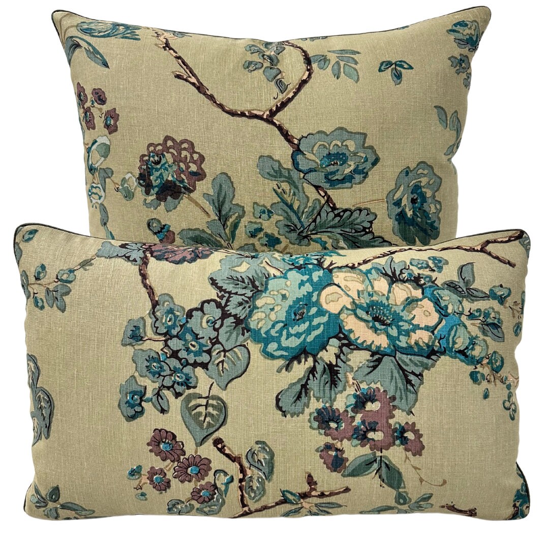 Jasper / Michael S Smith - Tree of Life in Sage - Pillow Cover - Etsy