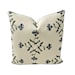 Pillow Cover, Décor Barbares, Rayures Datcha in Green & Blue Pillow ...