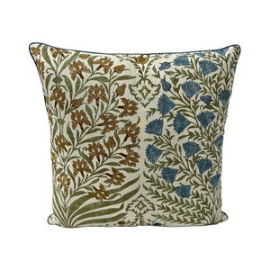 Lee Jofa - Sameera in Sapphire/gold - Pillow Cover // MADE TO ORDER ...