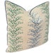 Pillow Cover, Décor Barbares, Rayures Datcha in Green & Blue Pillow ...