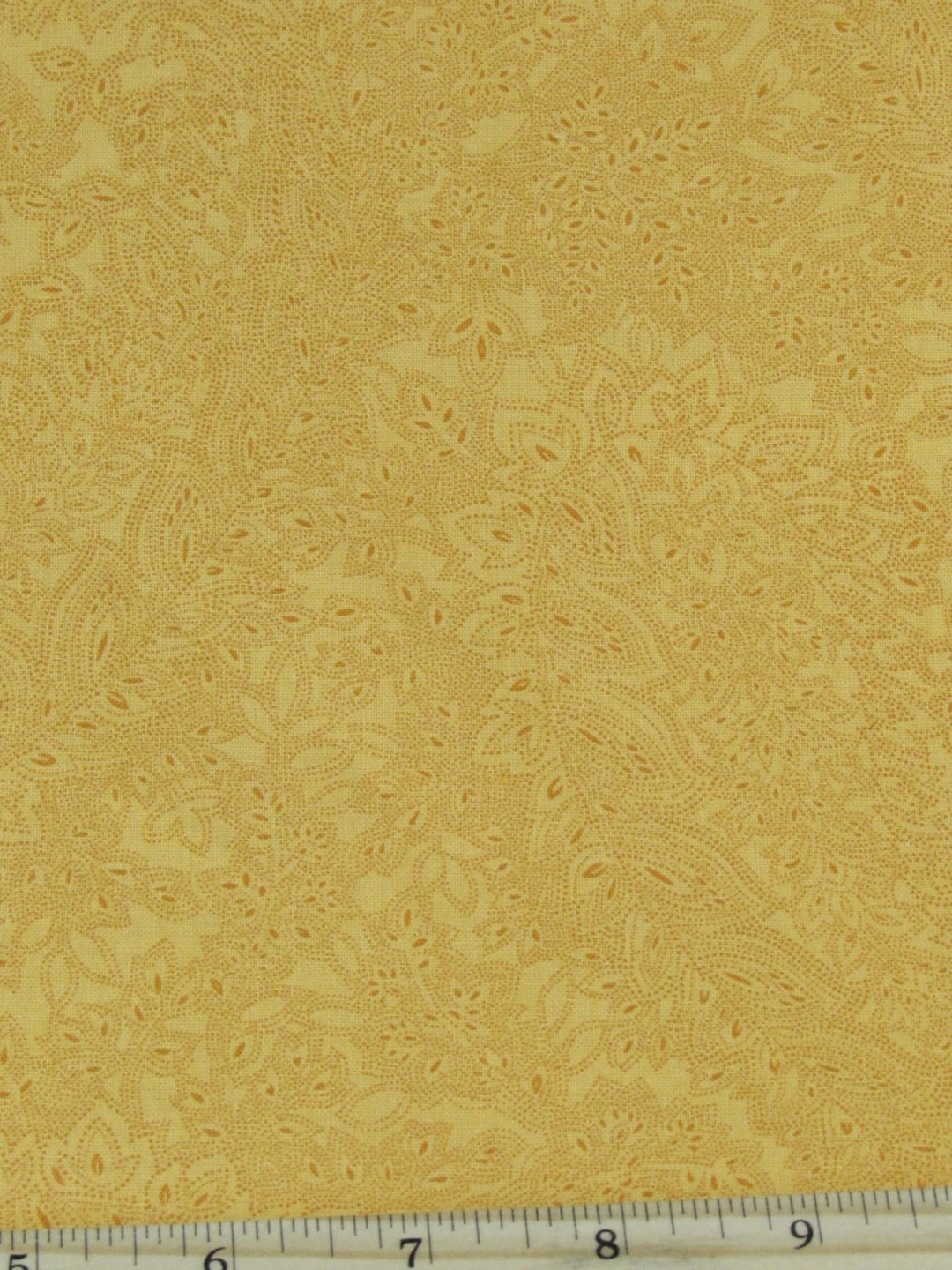 Golden Surprise Fabric in Yellow Premium Quality 100% Cotton Fabric ...