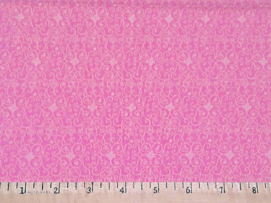 Keepsake Calico Rose in Bloom Scroll 100% Cotton Fabric - Etsy