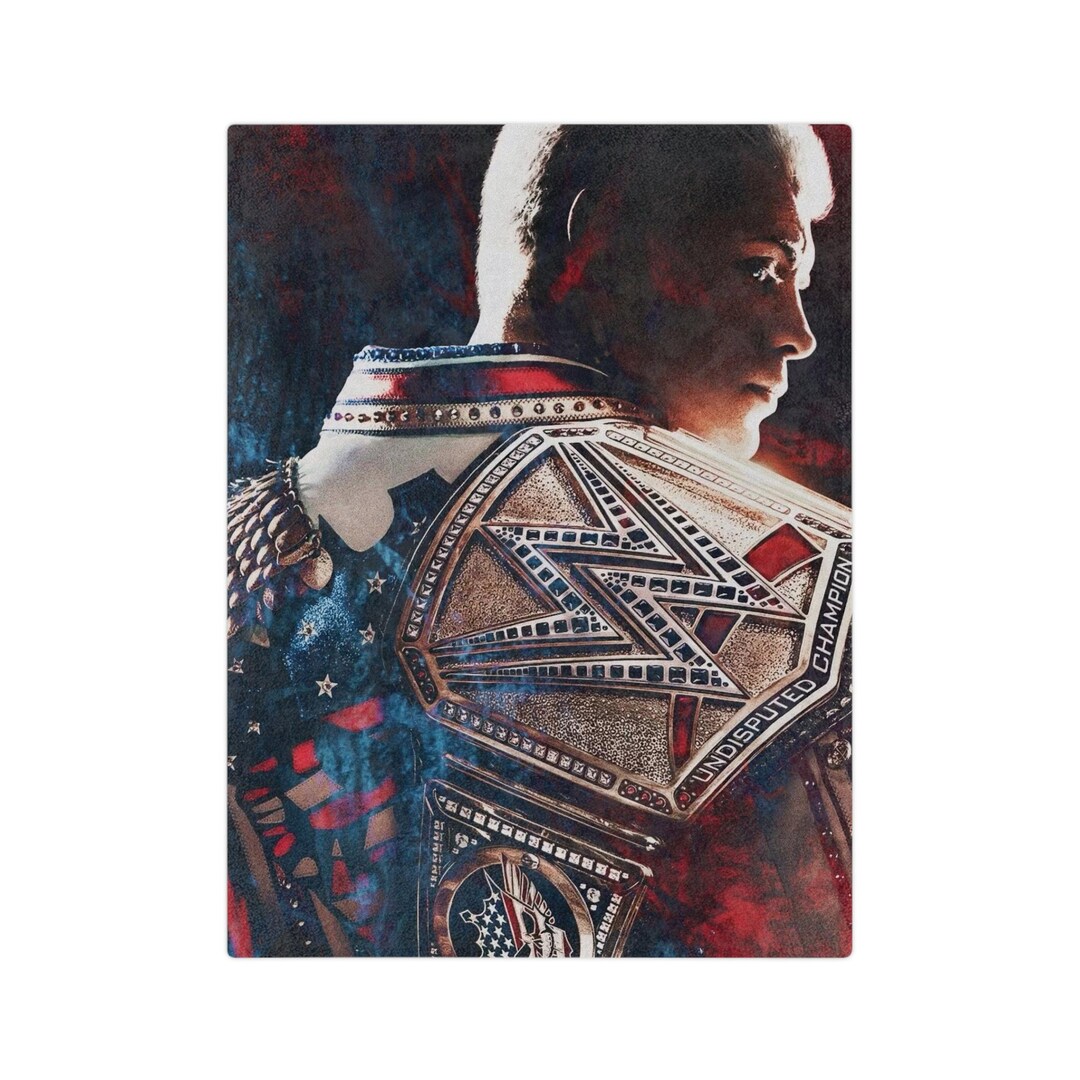 Cody Rhodes WWE Throw Rug - Etsy