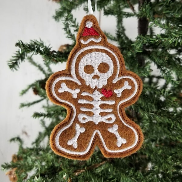 Gingerbread Skeleton - Etsy