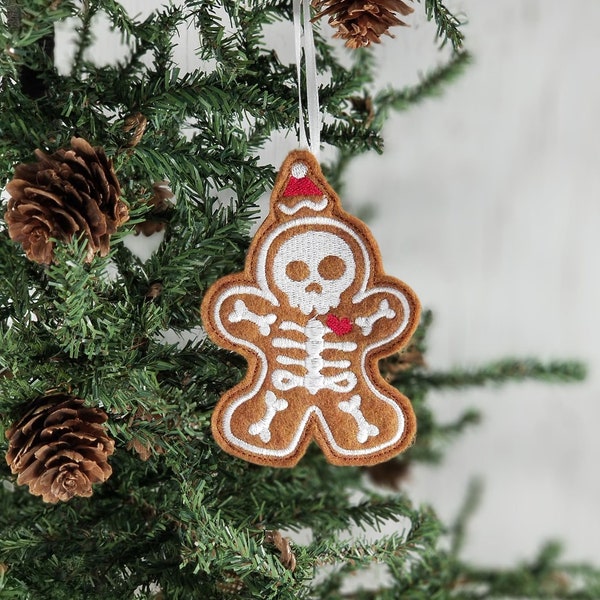 Gingerbread Skeleton - Etsy