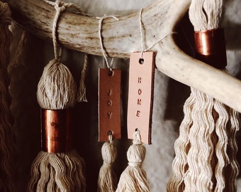 Leather ornaments | Etsy