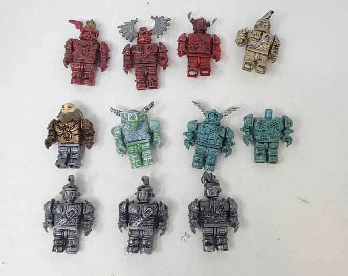 10 Mega Bloks Dragons Krystal Wars Knight Orcs Mini Figure Minifig Ogre ...