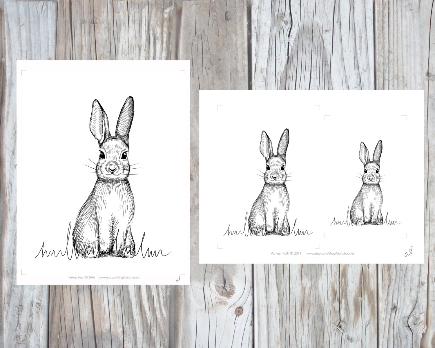 Easter Bunny Instant Download, Easter Art Print, Baby Animal Nursery ...