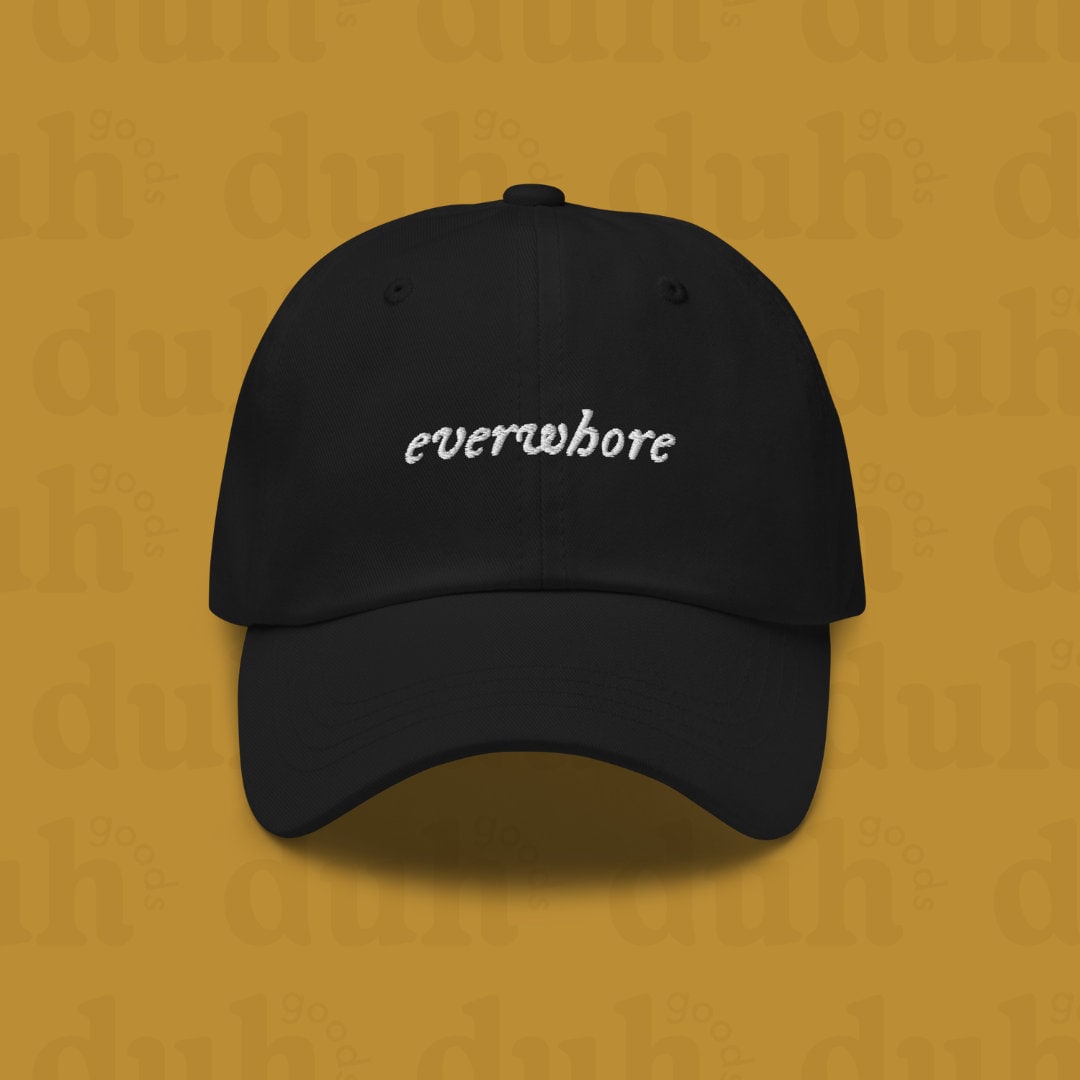 Everwhore Dad Hat Taylor Swift Embroidered Baseball Cap Folklore ...