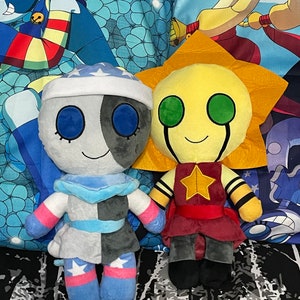FNAF Brightmoon and Darksun Plushies - Cute, Soft Fabric, Plush Doll, Home Decor, Birthday Gift ...