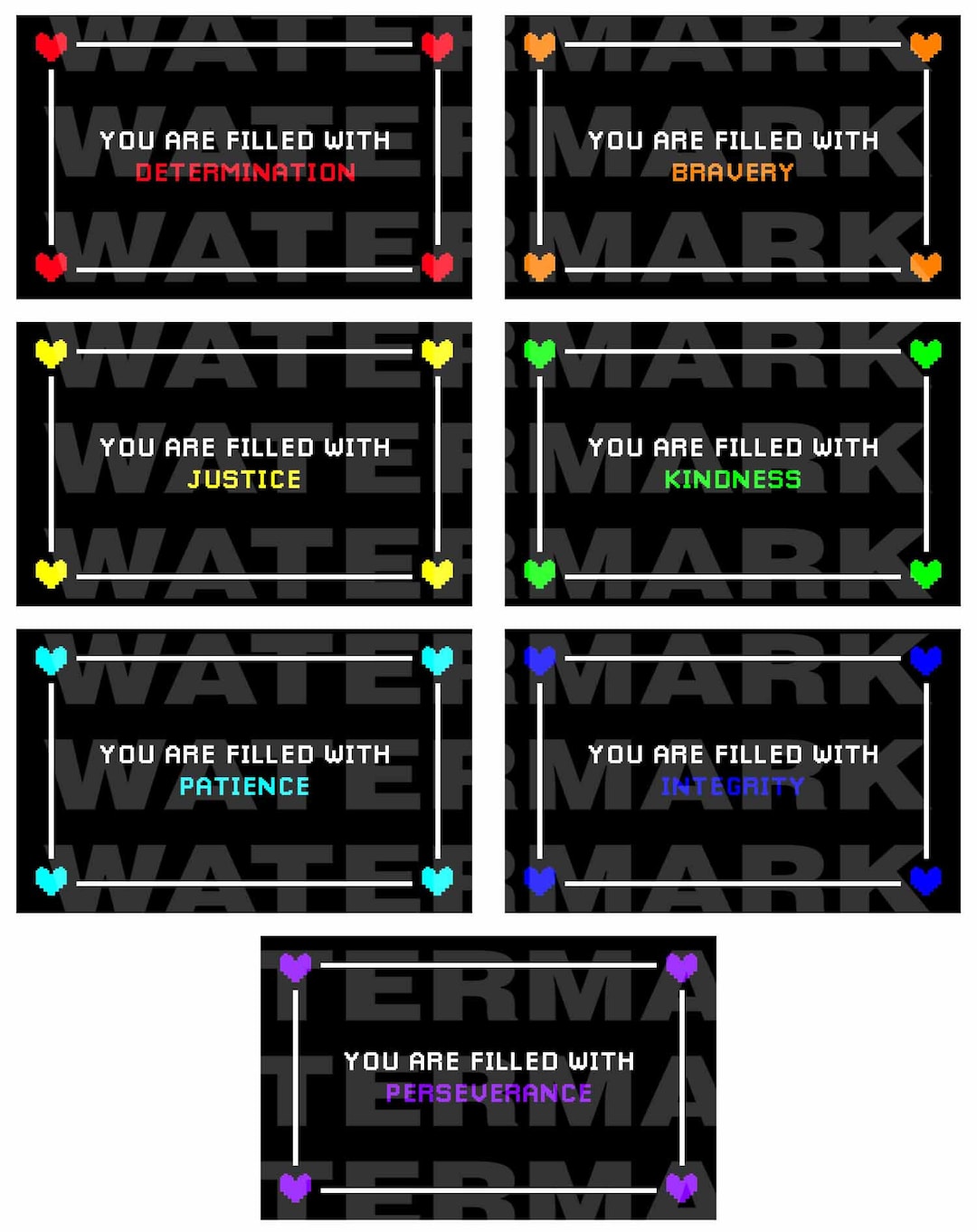 Undertale: You Are Filled With...posters - Etsy