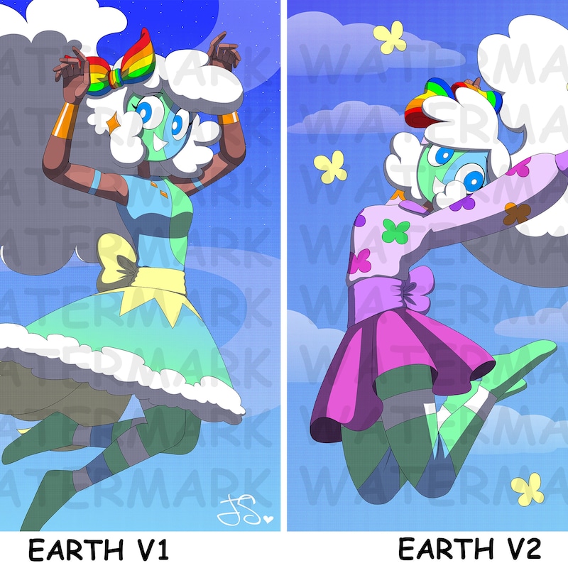 Moon and Earth - Etsy