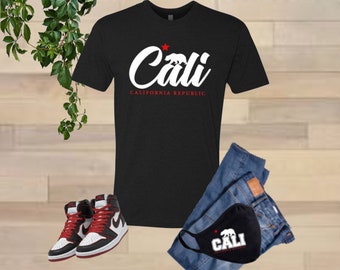 California State Typography Men's Long Sleeve T-shirt - Etsy