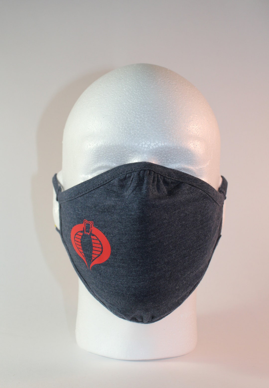 Cobra Face Mask, Cotton & Polyester Dual Layerfabric | Made and Shipped ...