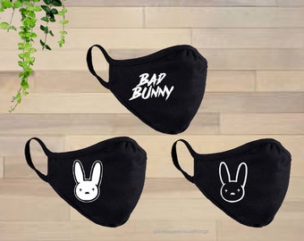 Bad Bunny Mask - Etsy