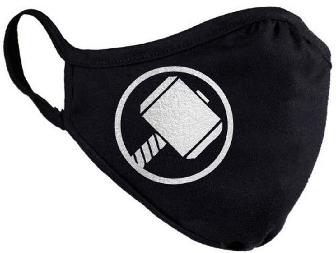 Hammer of Thor Face Mask, Reusable/Washable Face Mask, Cotton ...