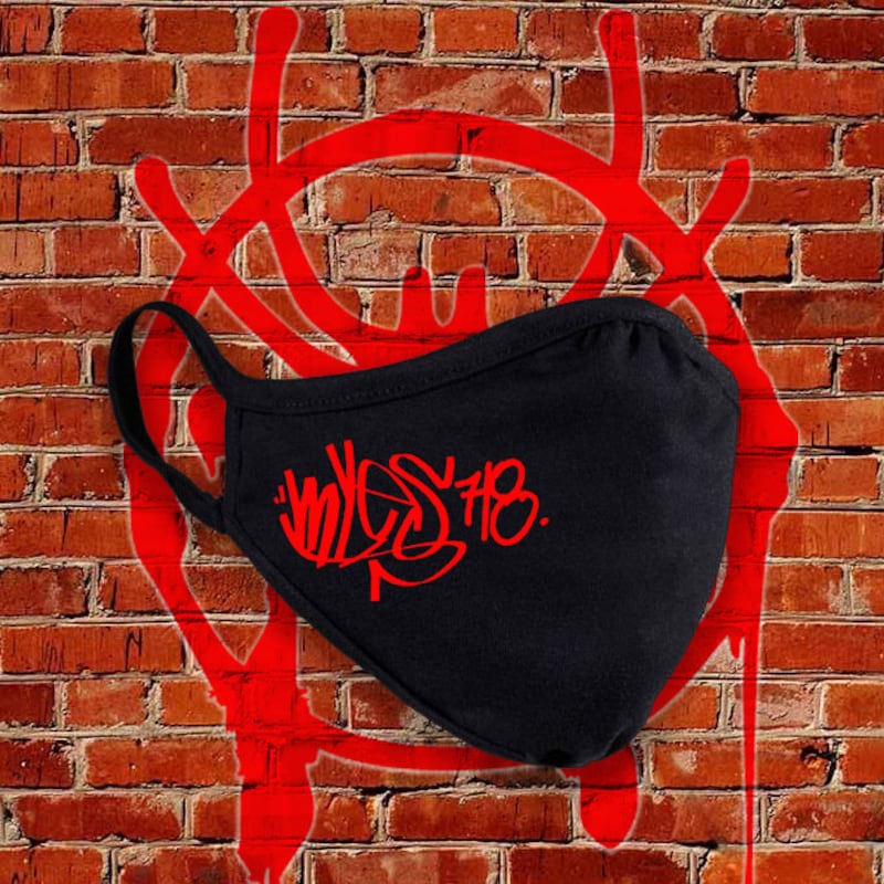 Miles Morales Mask - Etsy