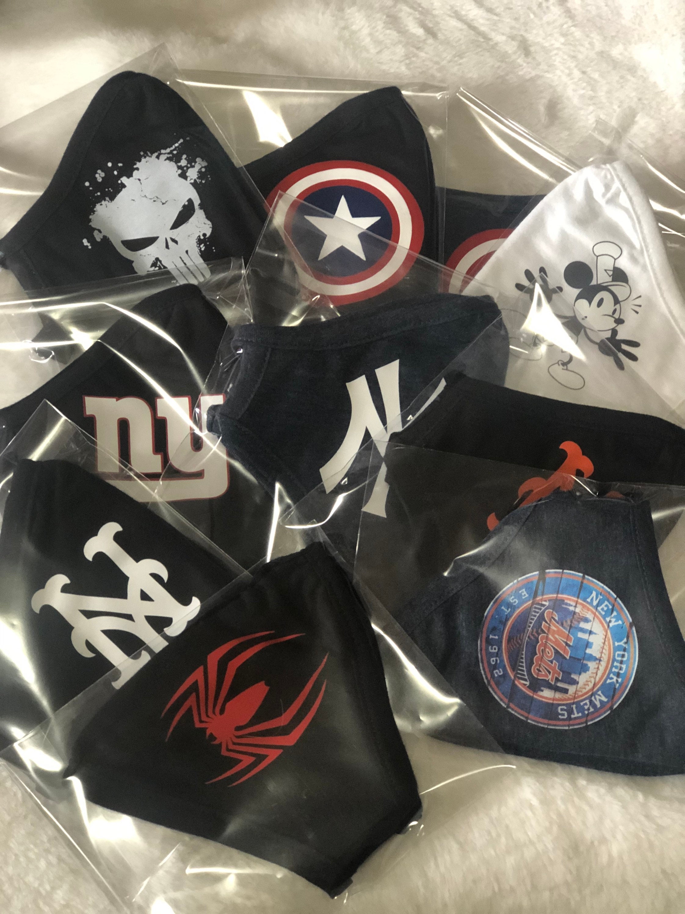 Personalized Face Mask Custom Text/logo Face Mask Cotton & - Etsy