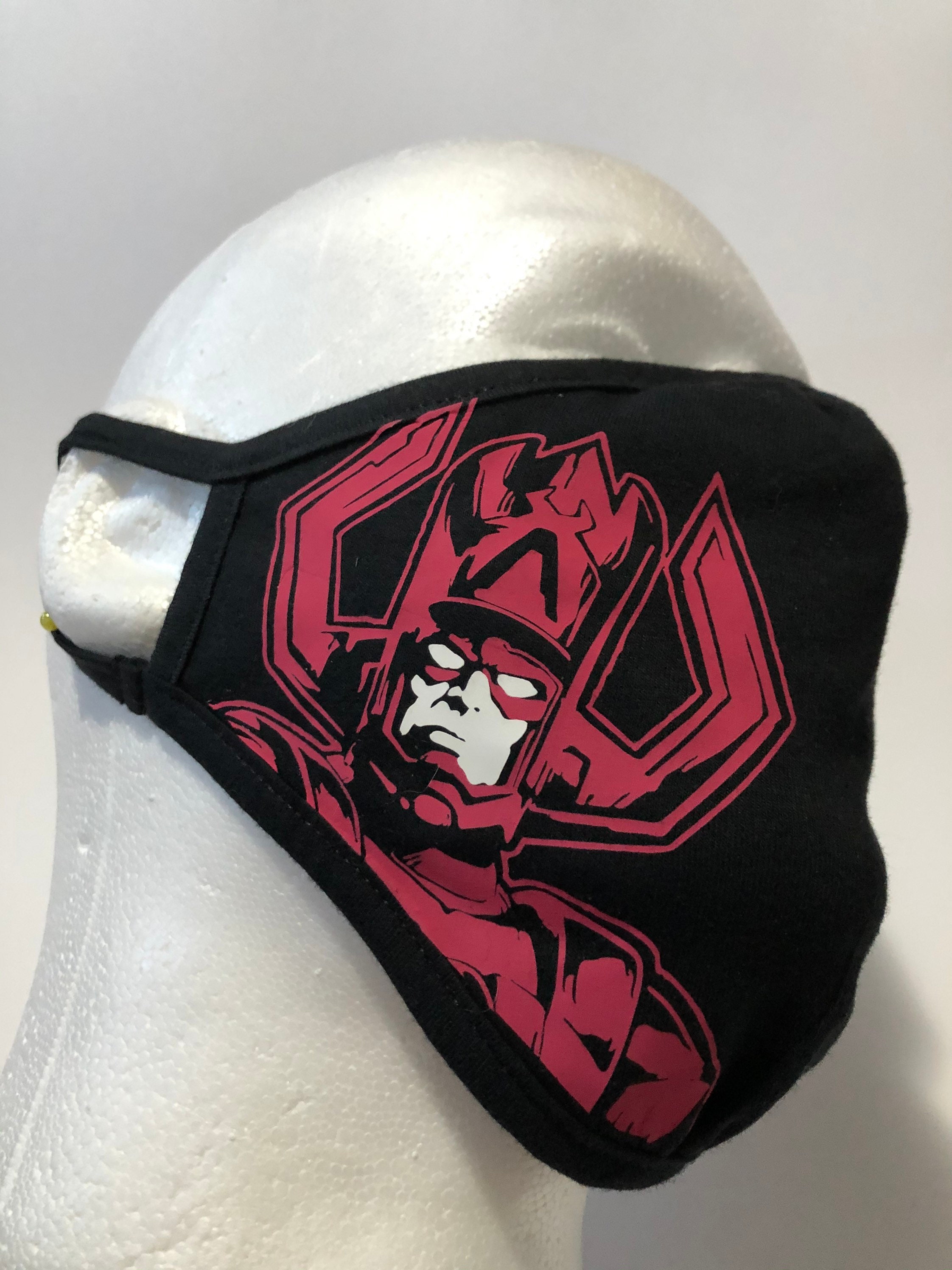 Galactus and Silver Surfer Face Mask - Etsy