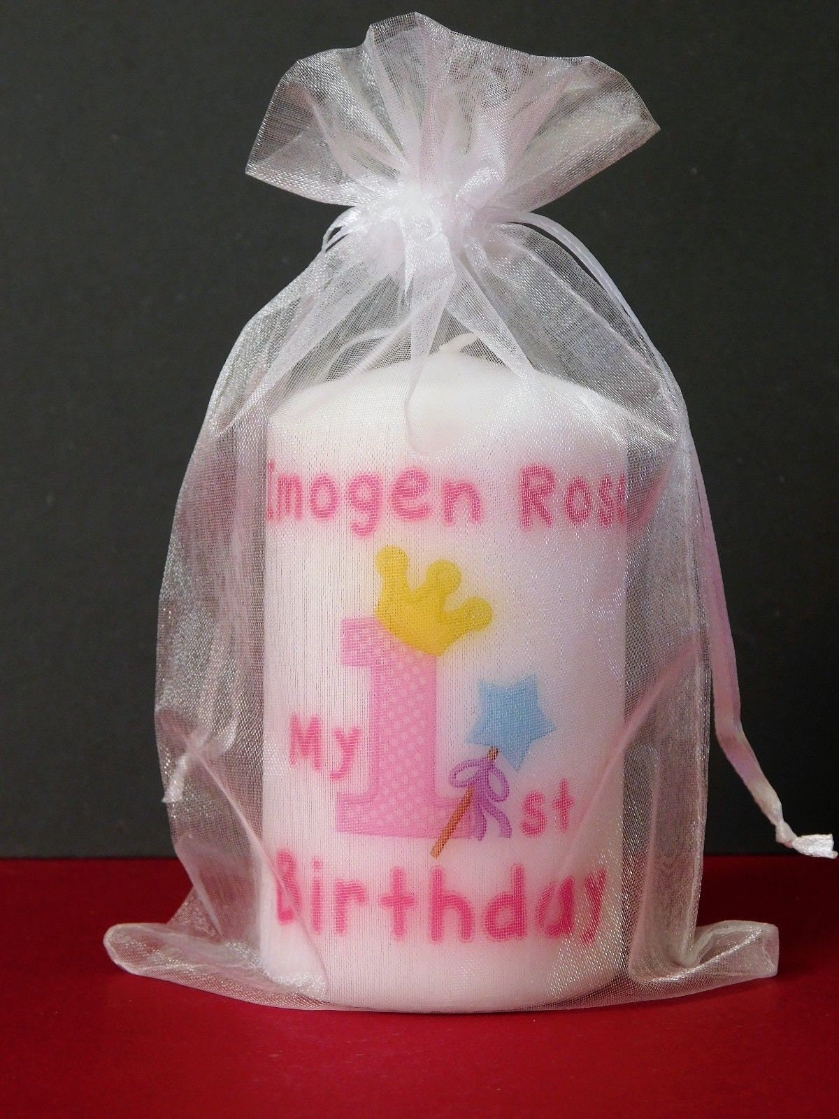 Personalised Baby's 1st / First Birthday Candle Choice of - Etsy Australia