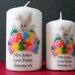 Personalised Happy Easter Candle With Bunny Wife Girlfriend Husband ...