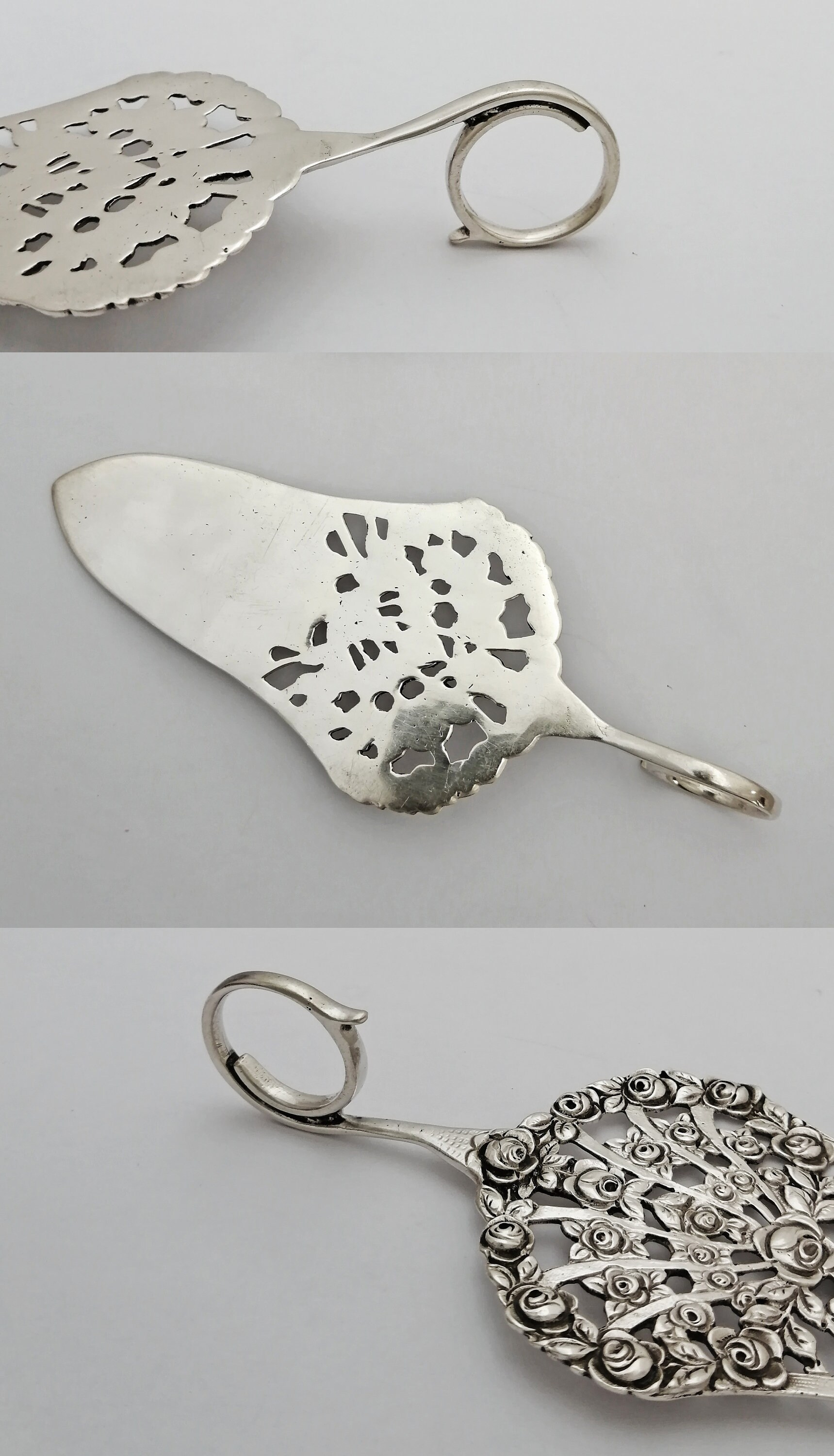Small German .800 Solid Silver Cake Pastry Server Finger - Etsy