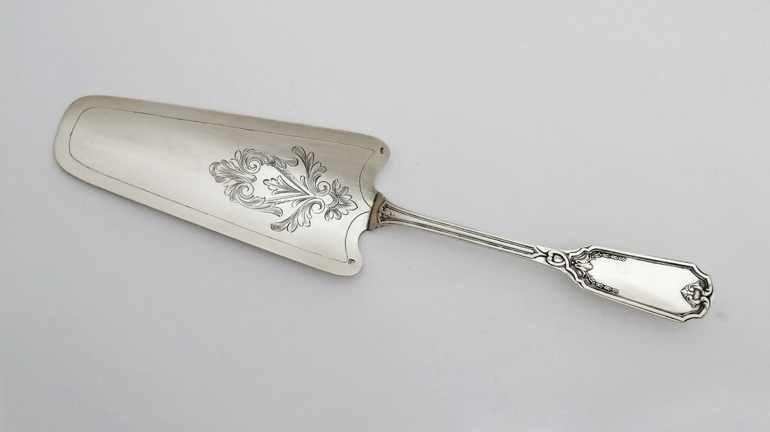 Belgian .800 Solid Silver Cake, Pastry Server - Delheid Frères - Etsy