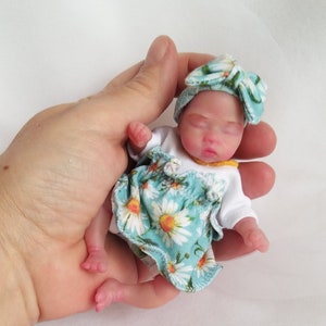 5 Inch Silicone Baby Doll Full Body Akayla Mini Silicone - Etsy