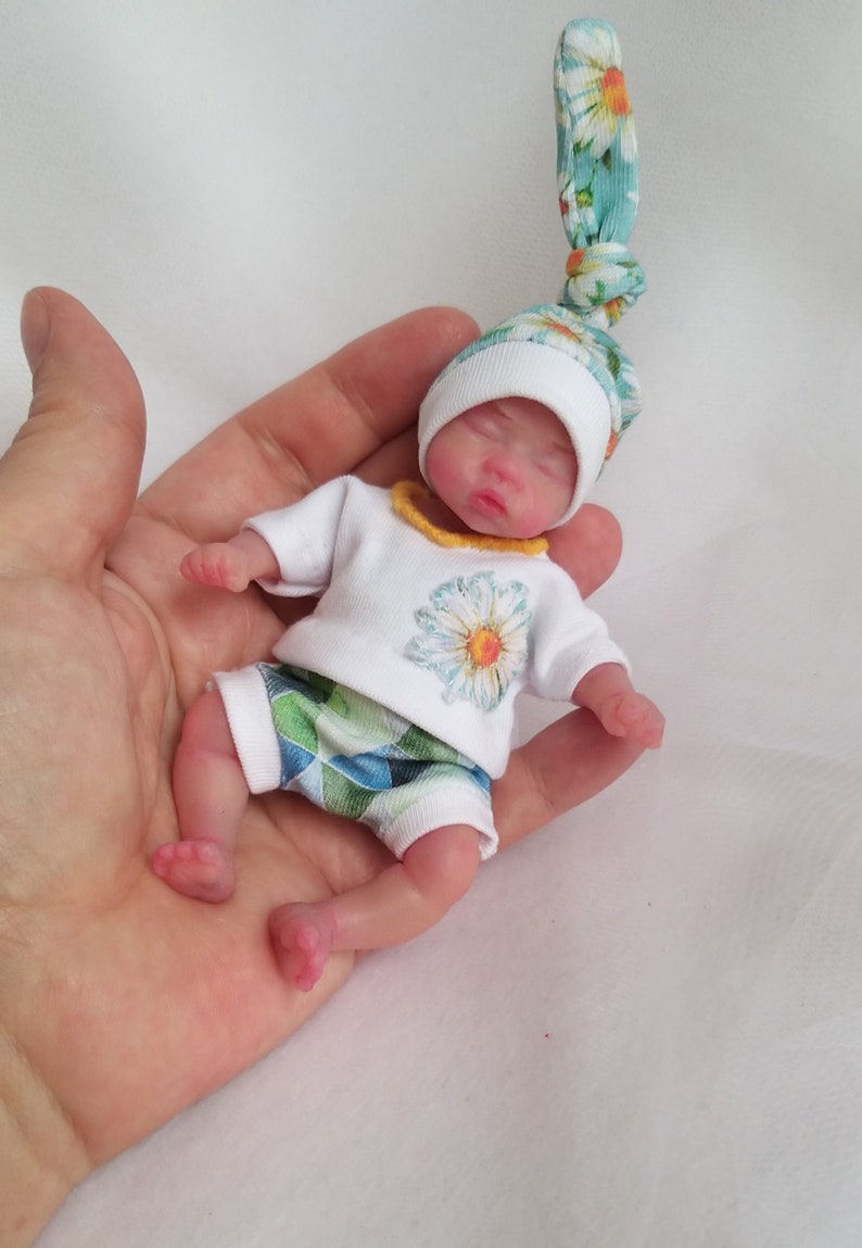 5 Inch Silicone Baby Doll Full Body Akayla Mini Silicone - Etsy