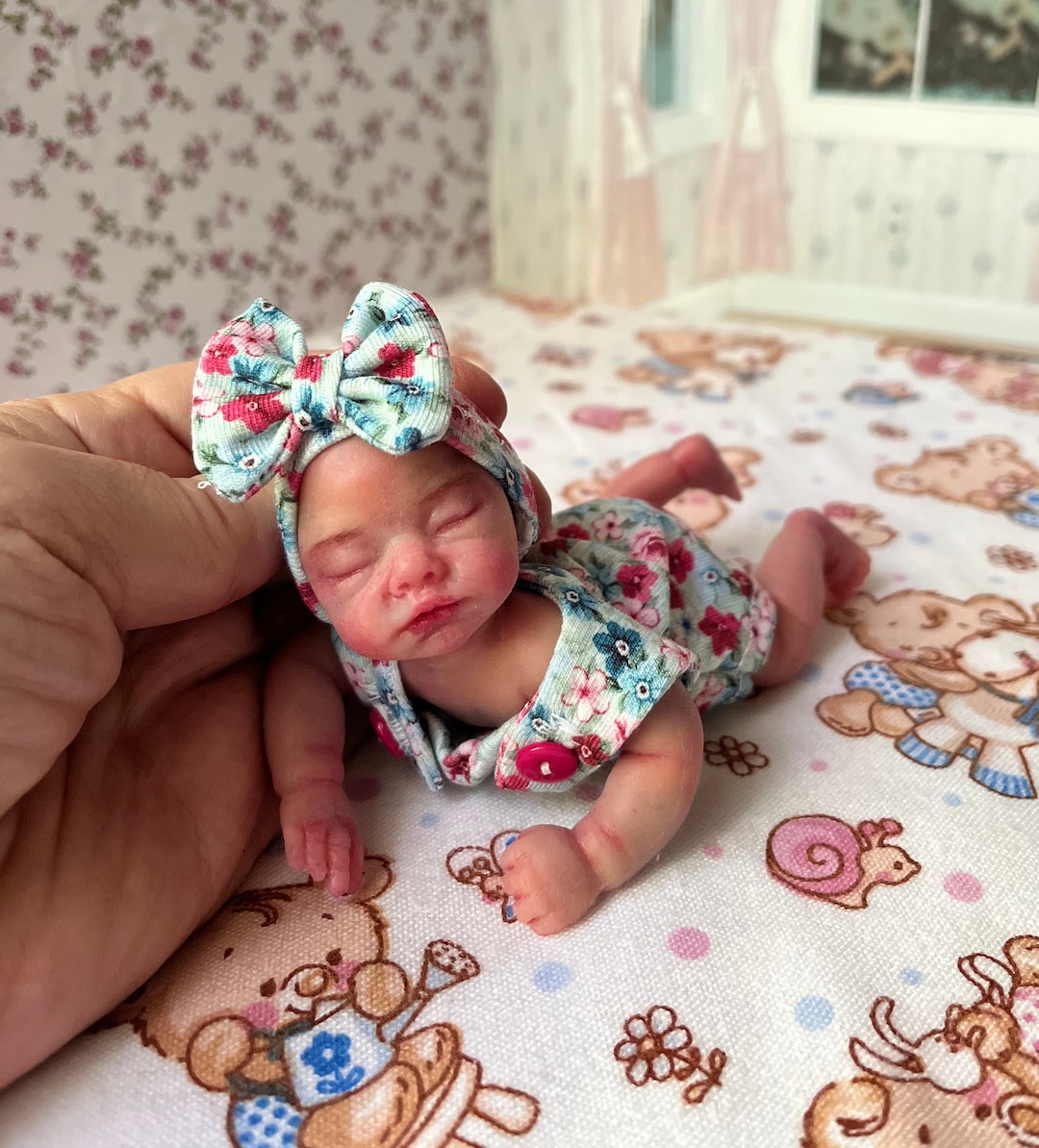Mini Silicone Baby Doll Girl 6 Inch Catrina, Mini Silicone Babies ...