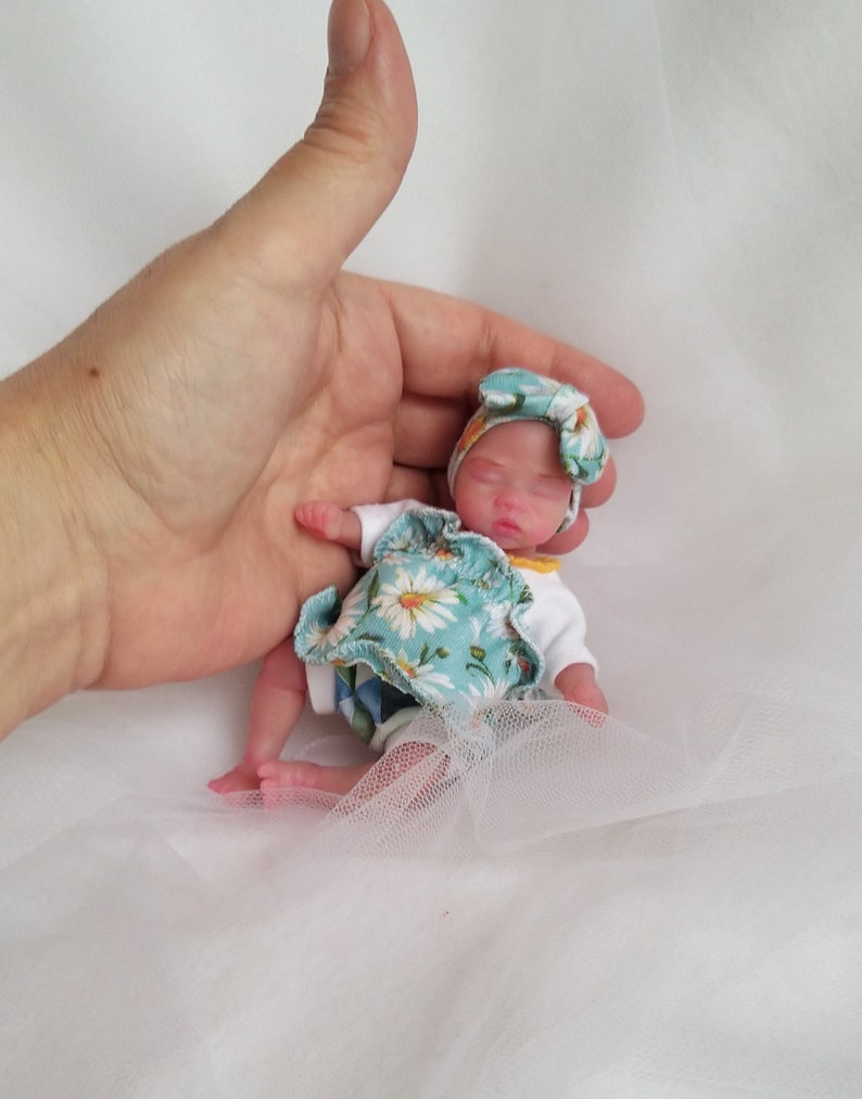 5 Inch Silicone Baby Doll Full Body Akayla Mini Silicone - Etsy