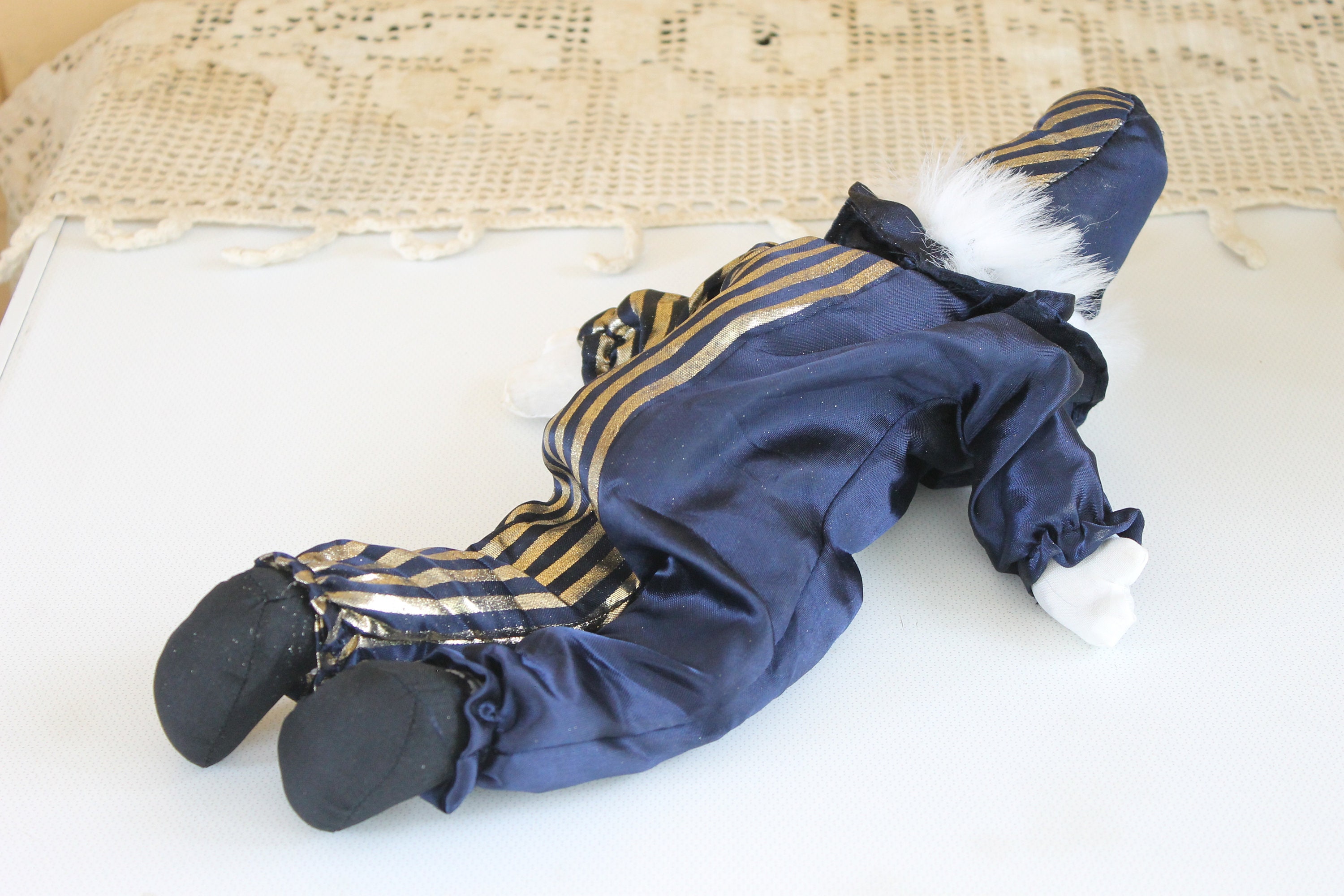 Vintage Clown Porcelain Stuffed Clown Doll Funny Doll | Etsy