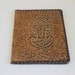 Vintage Book Cover Embossed Leather Folder Hand Tooled - Etsy
