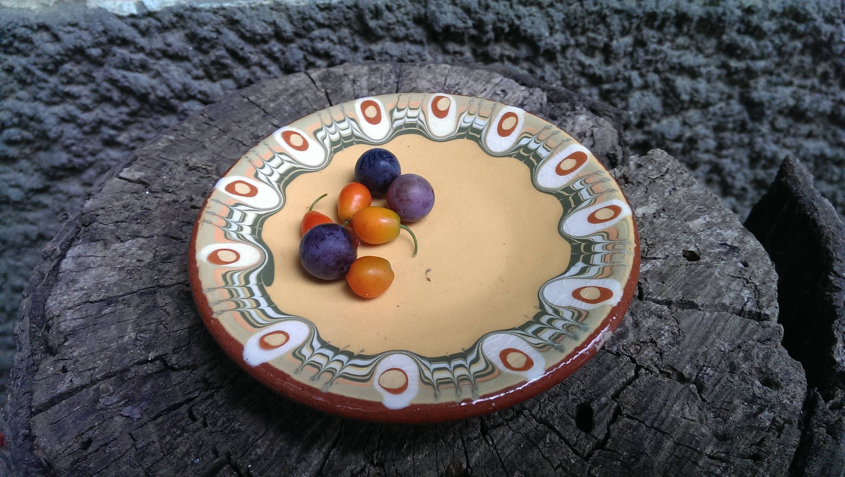 Bulgarian Troyan Pottery Vintage Glazed Clay Plate Handmade | Etsy