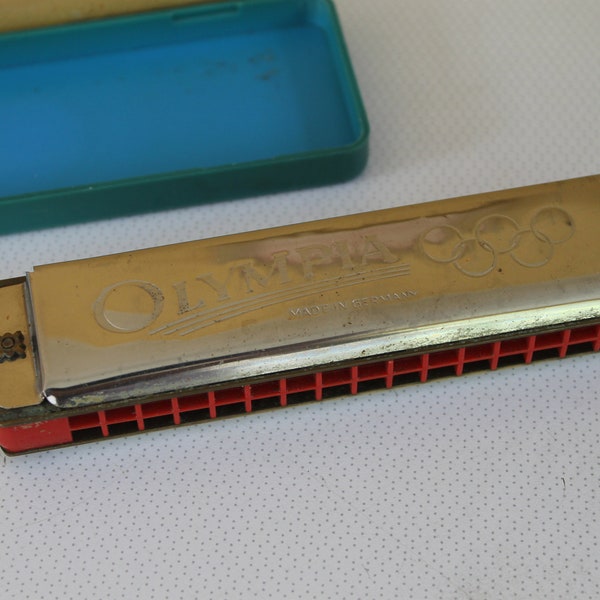 Antique Harmonica - Etsy