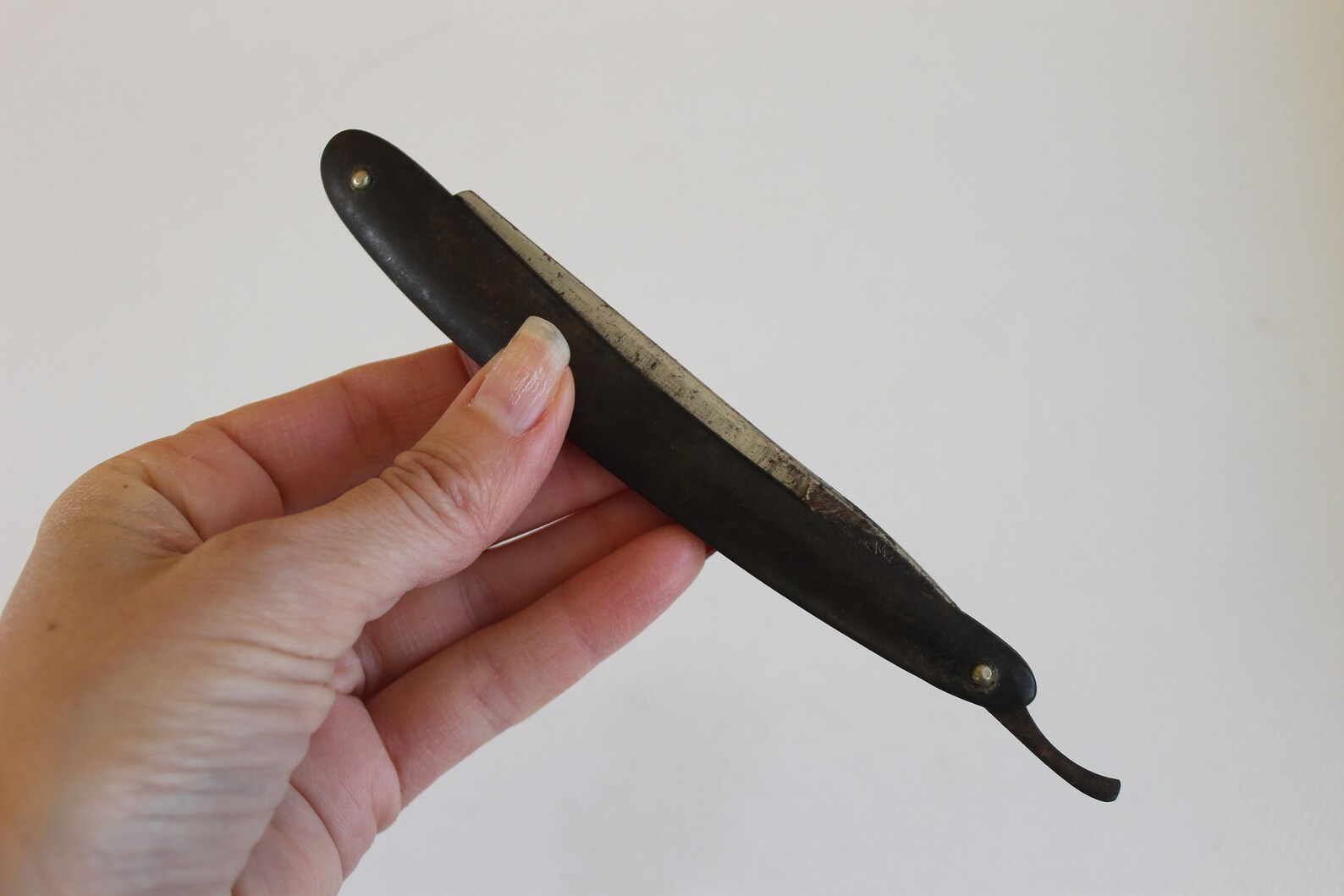 Antique Straight Razor Old German Razor CROWN & SWORD Rare | Etsy