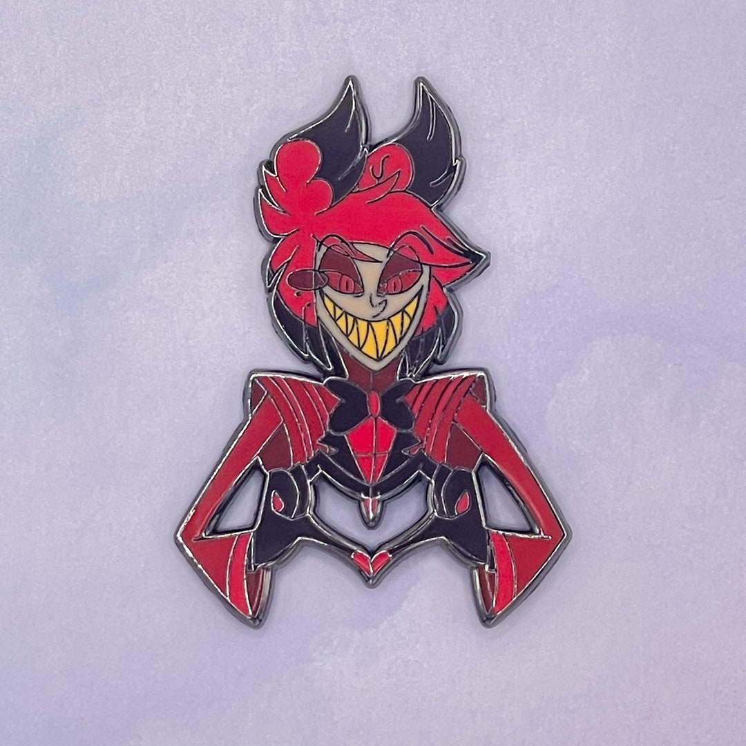 2" Enamel Pins: Alastor Heart - Etsy
