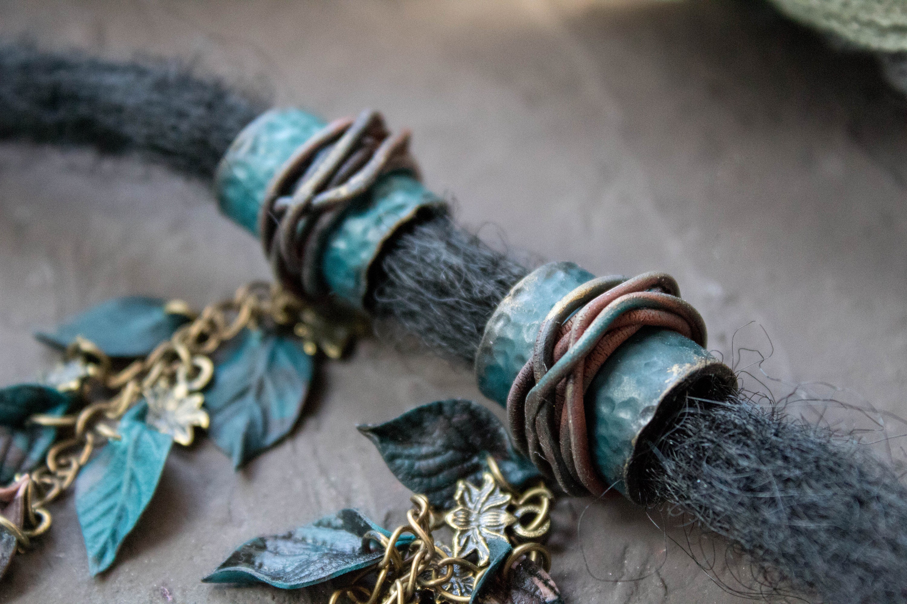 Dangle Dread Beads Long Chain Charm Dreadlock Accessory - Etsy