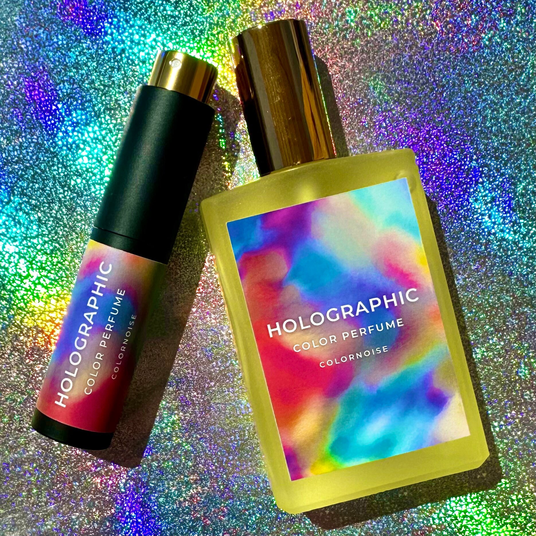 HOLOGRAPHIC. Color Perfume
