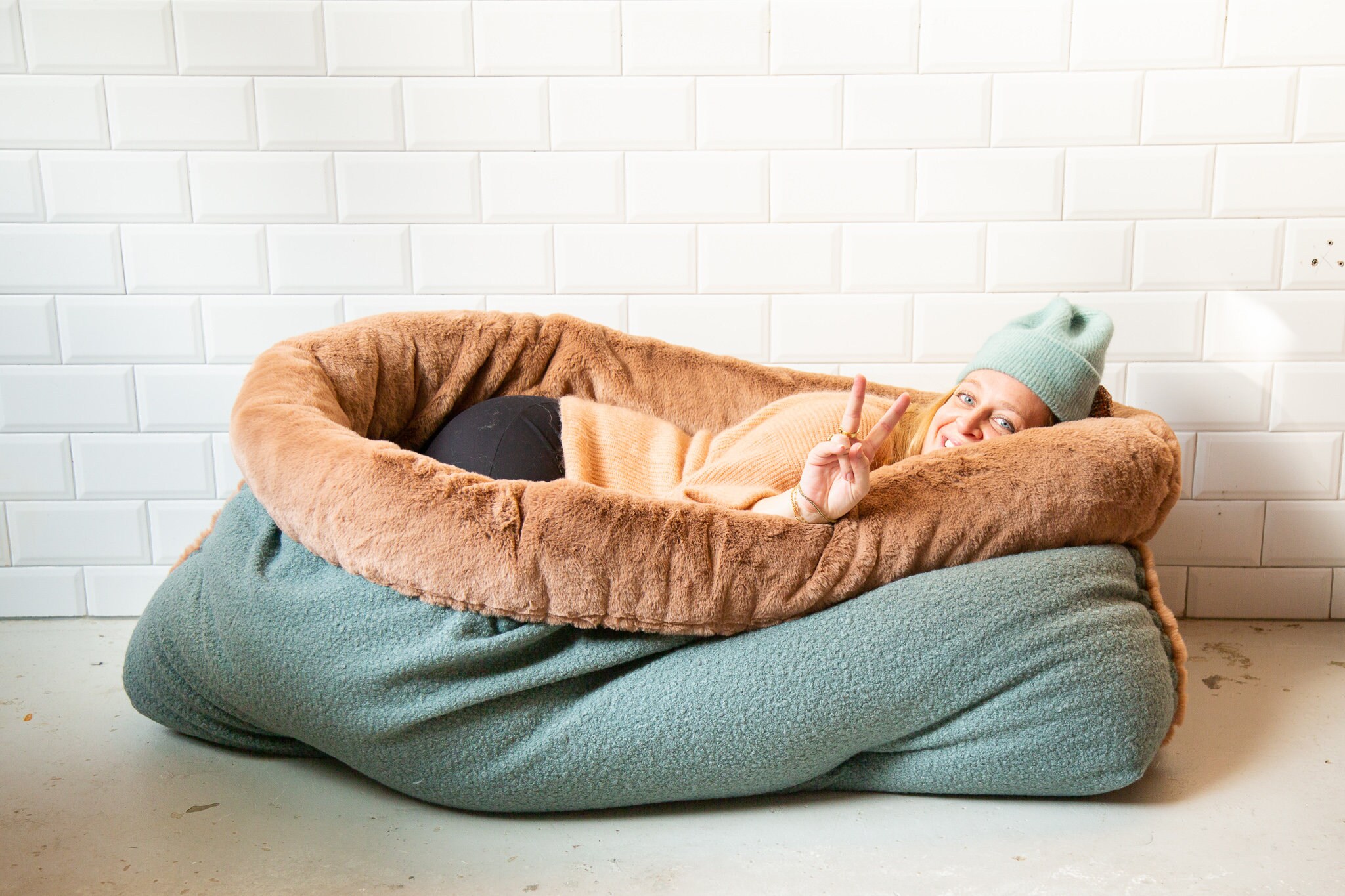 PRE-ORDER Teddy FLOOF for People Escape Den Cuddle Cave - Etsy