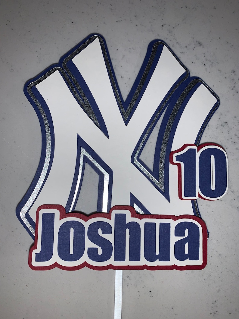 New York Yankees Cake Topper - Etsy