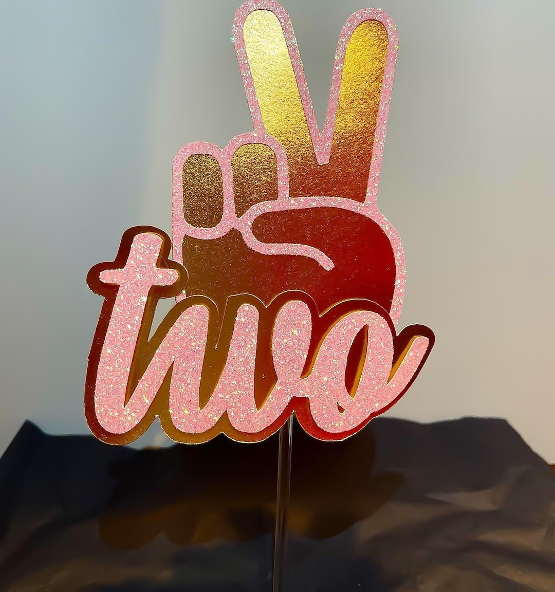 Two Cake Topper/2 Cool Cake Topper/2 Cute Cake Topper - Etsy