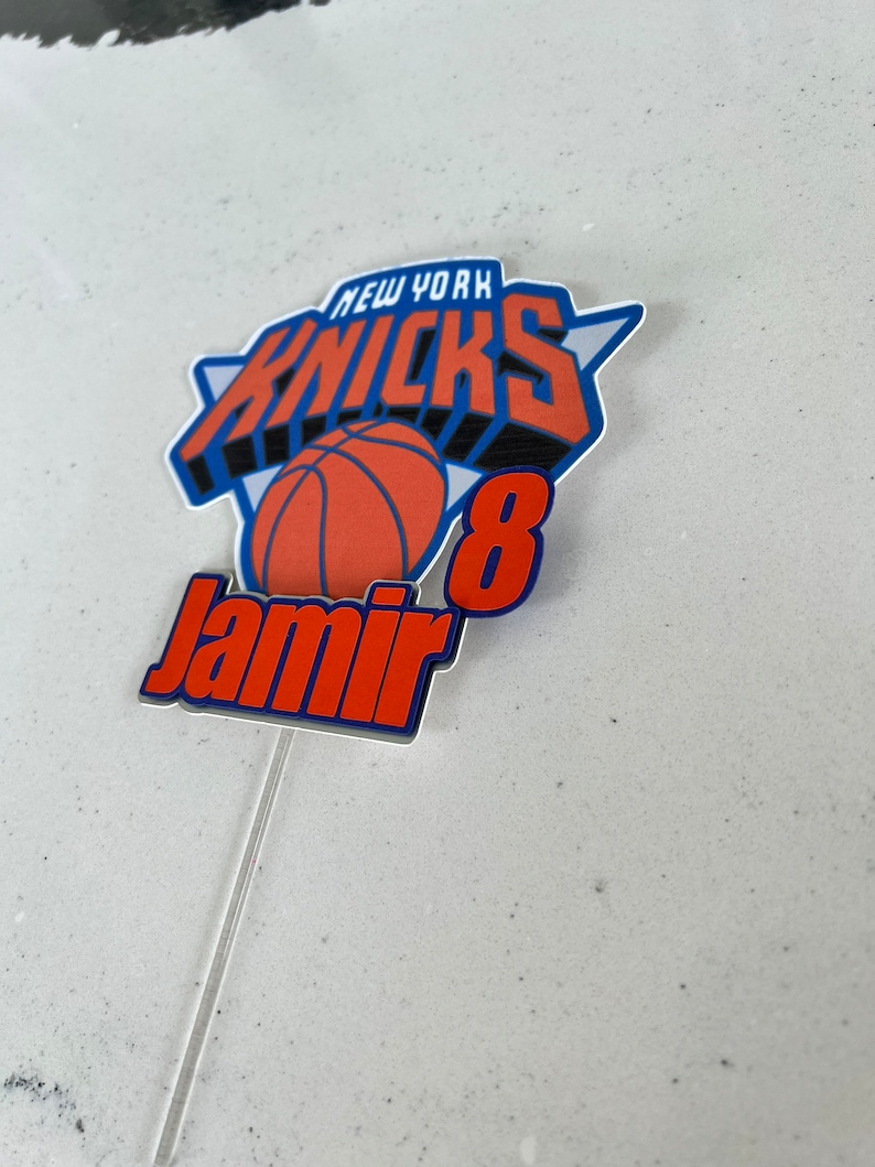 New York Knicks Cake Topper - Etsy